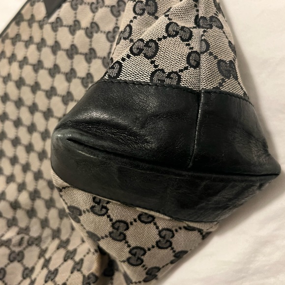 Gucci | Bags | Authentic Gucci Cloth Handbag Shoulder Bag | Poshmark